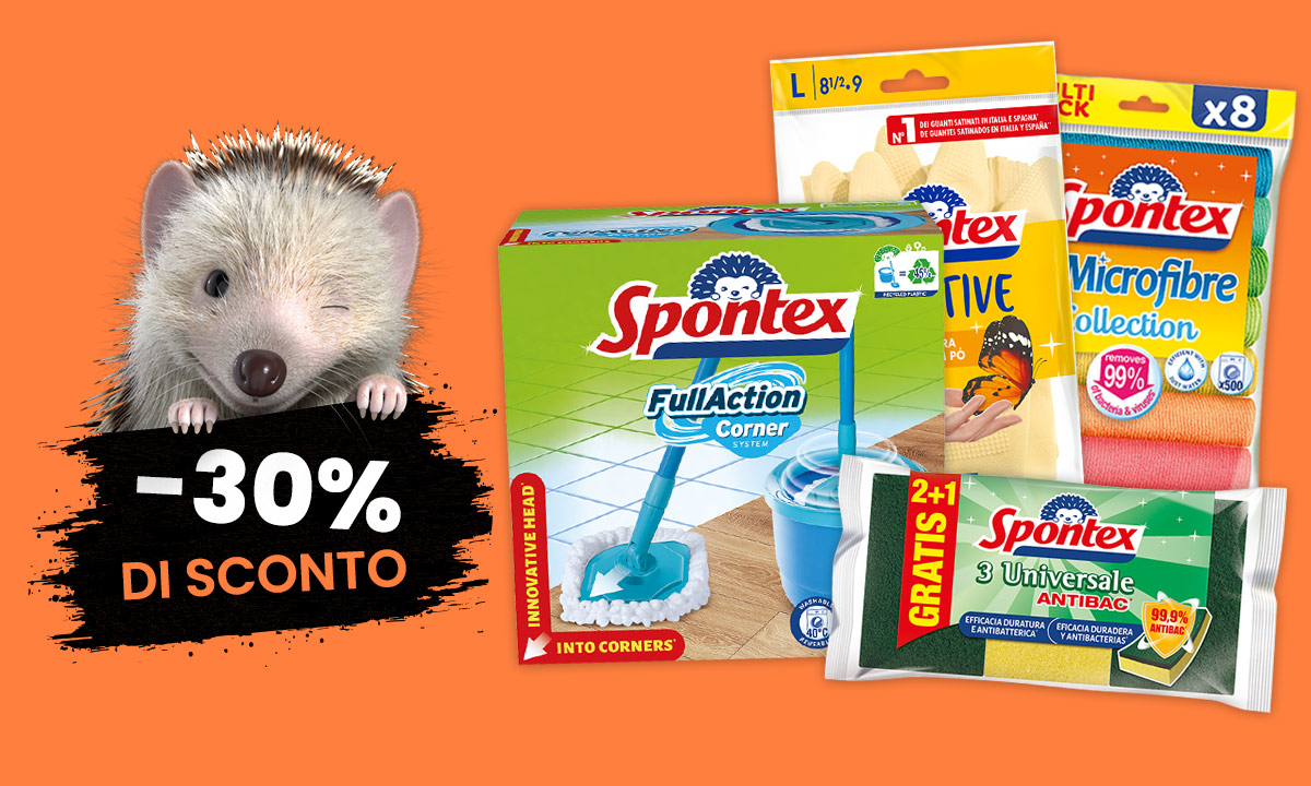 Acquista online i prodotti per la casa Spontex